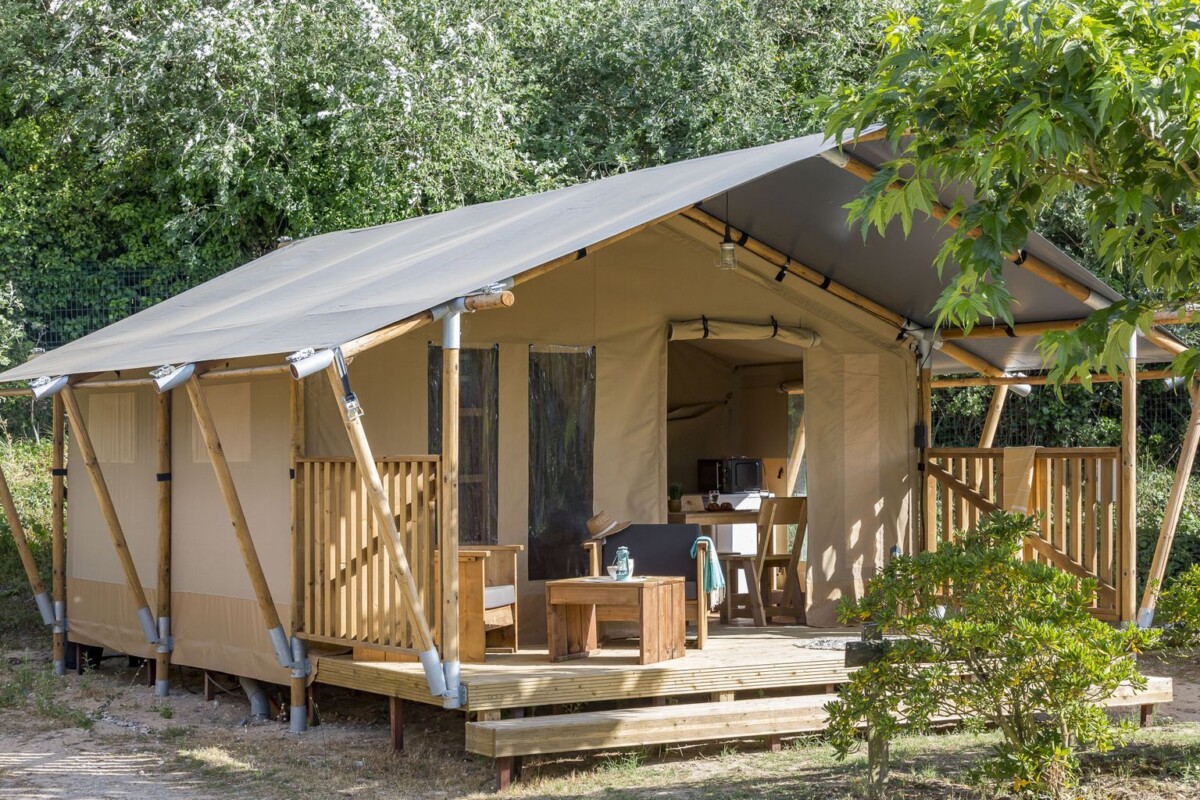 Camping Amis de la Plage | Direct aan zee | Lodge 2p + badkamer