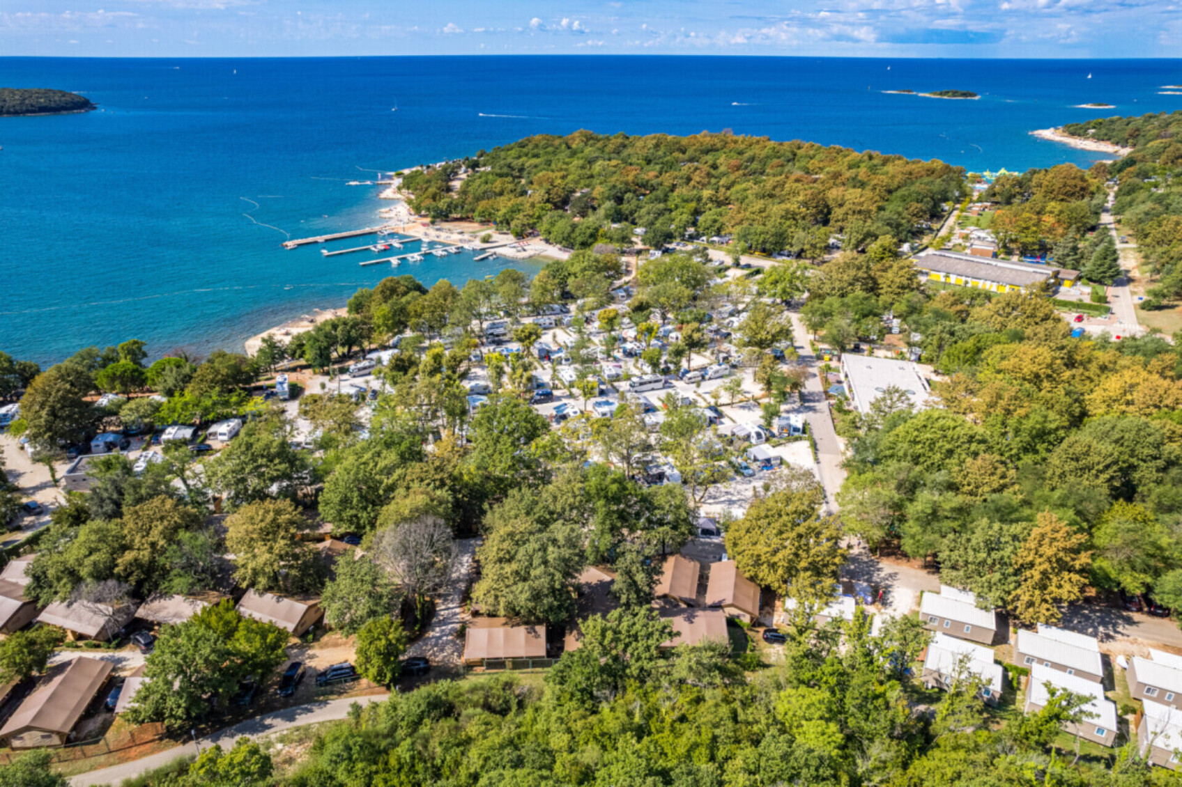 Campingplatz Bijela Uvala | Luxuriöser Familiencampingplatz Istien ...